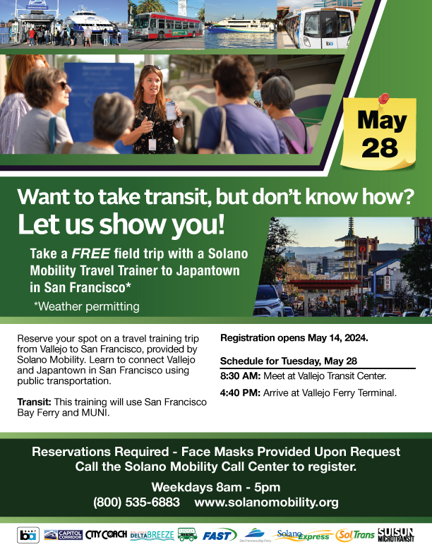 Solano Mobility | Solano Mobility Events